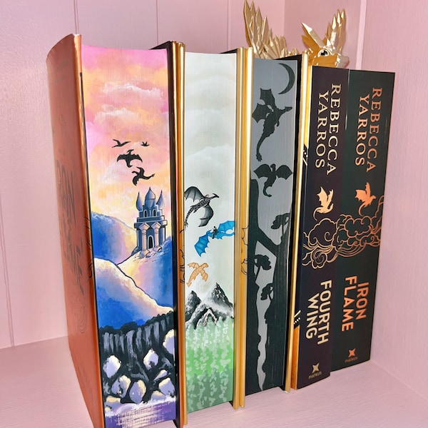Custom Fore-edge Book Painting I Made to Order I Book-tok I Bookish ...