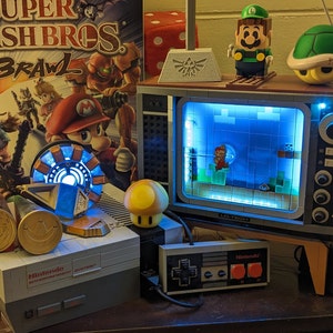 Lumalee in a Cage Glow in the Dark UV Reactive Super Mario Brothers ...