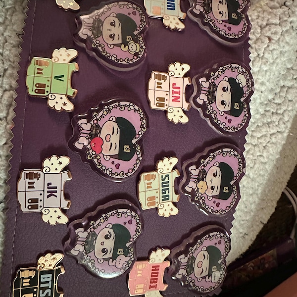 BTS NOMTAN Enamel Pins Series - Etsy