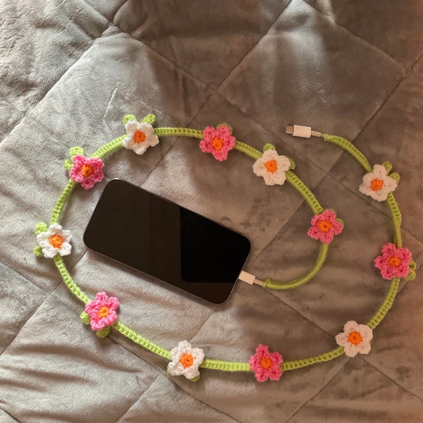 PATTERN - Crochet Phone Charger (with Video Tutorial), Make Your Own ...