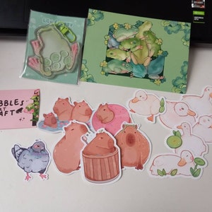 Duck Friends Sticker Pack Duck Sticker Matte Stickers Laptop Sticker ...