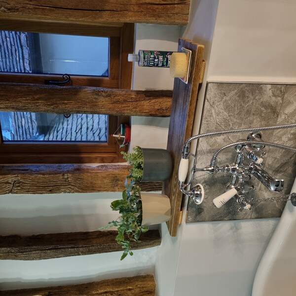 Rustic Weathered Wood Block Base for Home Decoration, Ornament Display ...