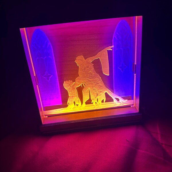 Honkai Star Rail Trailblazer Stelle (destruction) LED Light Box - Etsy