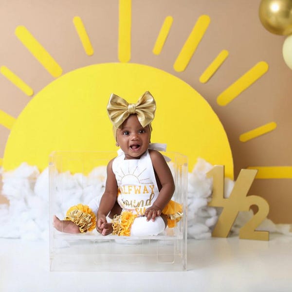 Girls Half Trip Around the Sun Outfit -girls Halfway Around the Sun ...