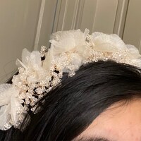 FILIA // White Flower Wedding Earrings, Floral Bride Earrings, Bridal ...