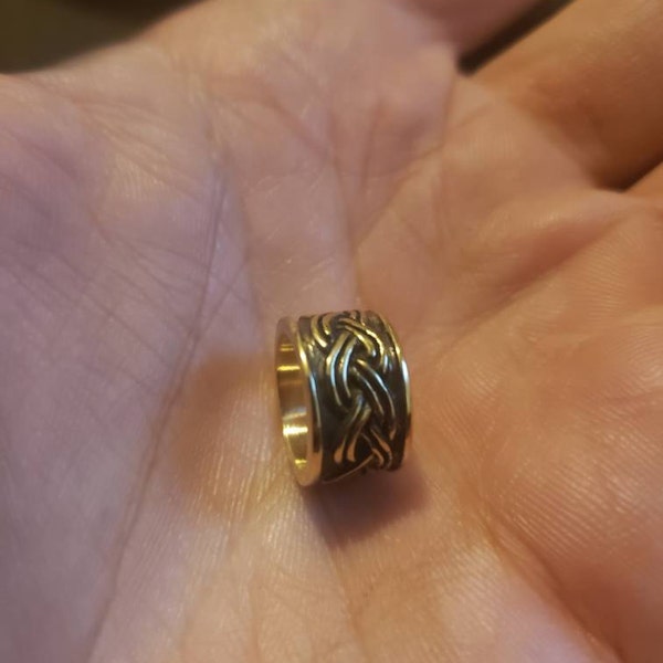 ULF Viking Adjustable Ring From Galloway Hoard - Museum Replica - Solid ...