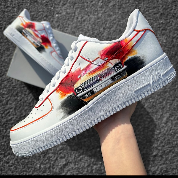 Nike Air Jordan 1 tropical Summer Custom Sneaker Sunset With Palm Trees ...