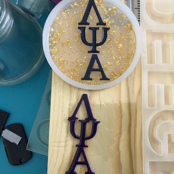 Greek Alphabet Silicone Mould (mold) - 'greek Alphabet' by FPC ...