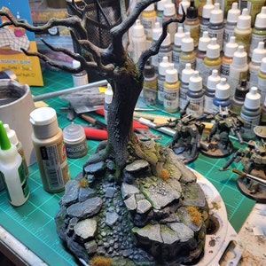 Hangman's Tree Shadowfey Wilds 20mm 28mm 32mm 37mm Wargaming Terrain D ...