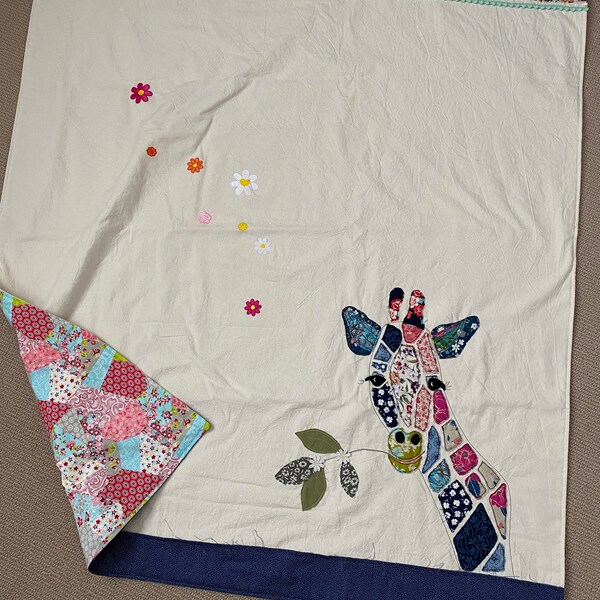 Giraffe Applique Pattern: Jill the Gentle Giant Quilt Block (PDF ...