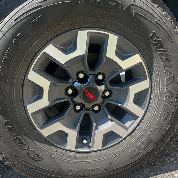 Fits 2016-2023 Tacoma TRD Sport Wheel Center Cap Customization Decals ...