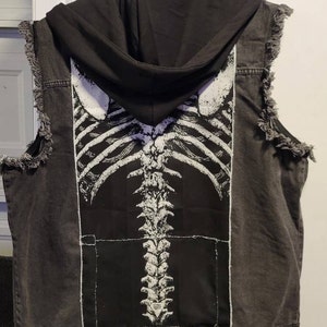 Bat Banner Patch Skeleton Bat Canvas Back Patch Cloth - Etsy