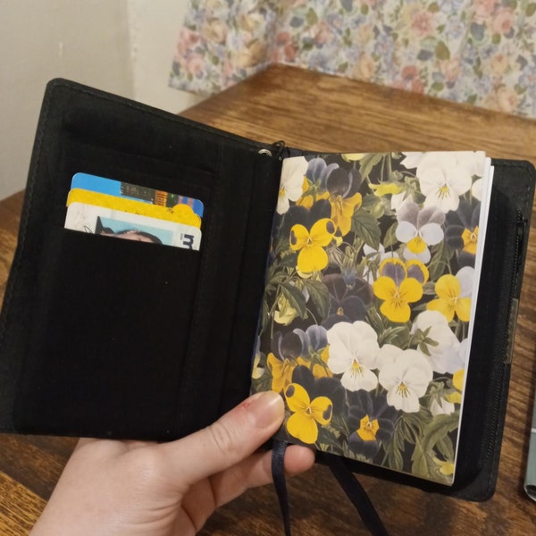 Travelers Notebook Insert Set With Birds and Flowers in Passport, B7 ...