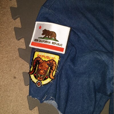 Fallout Inspired NCR Style Patch With 2.5x3.5 Hook and Loop Backing - Etsy