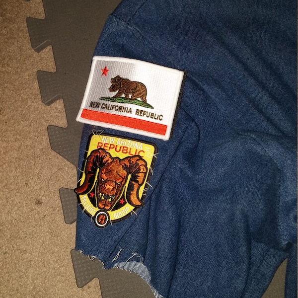 Fallout Inspired NCR Style Patch With 2.5"x3.5" Hook and Loop Backing ...