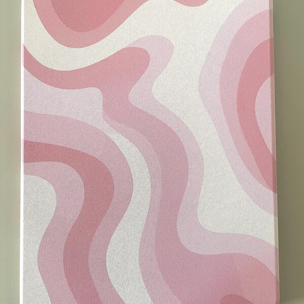 Light Pink Cute Wave MacBook Case Cover for New MacBook Pro 13 14 15 16 ...