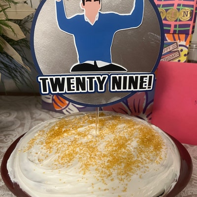 Schmidt 29 Cake Topper 3D - Etsy