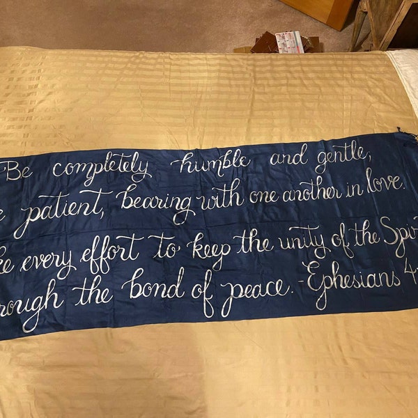 Custom Jehovah Names of God Scarf, Personalized Spiritual Prayer ...