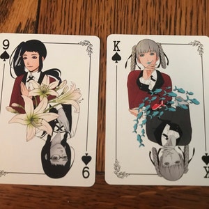 Kakegurui Playing Cards 54-card Deck | Etsy