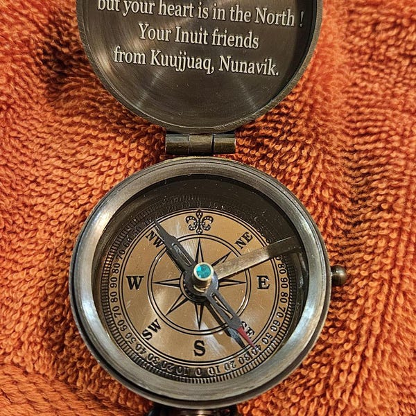 Personalized Brass Compass for First Communion, Custom Compass for ...