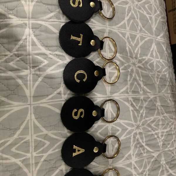 Circle Key Chain. Key Fob. Key Chains. Monogram Keychain Keychain ...