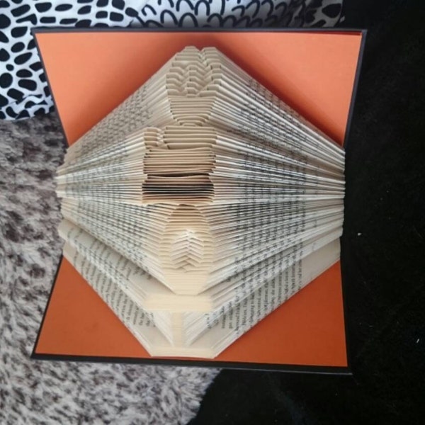 Book Folding Pattern - Alphabet 14 - Quick & Easy - Mark, Measure and ...