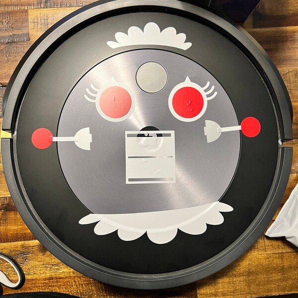 Original Deluxe Rosie the Robot Face Decals for Your Robotic Floor ...