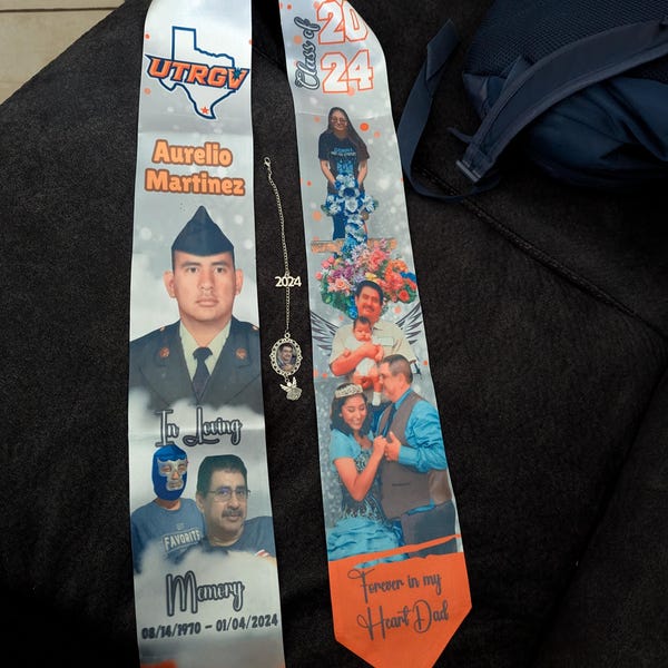 Custom Graduation Stole | Personalized Class of 2026/2027 Keepsake - Etsy