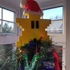 Retro Super Mario Star Tree Topper With Hat. This 8bit Christmas ...