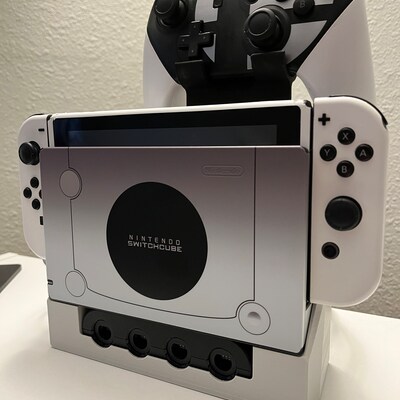 Ultimate Switch Dock 3D Print Gamecube Ports Add-on to the Original ...
