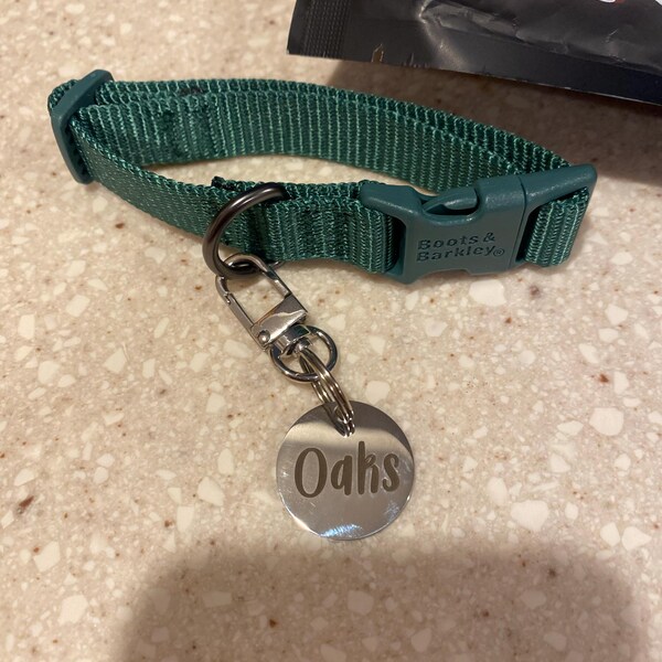 Microchip Dog Tag, Custom Dog Tag, Microchipped, Pet Tag, Dog ID Tag ...