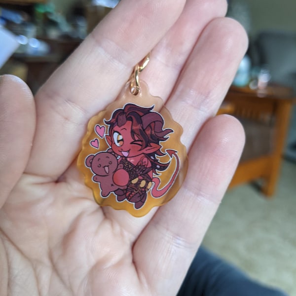 Baldur’s Gate 3 BG3 Acrylic Keychain Minthara Astarion Wyll Lae’zel ...