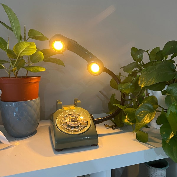 Vintage Drive-in Speaker Lamp Handmade, Amazing Patina dimmable - Etsy