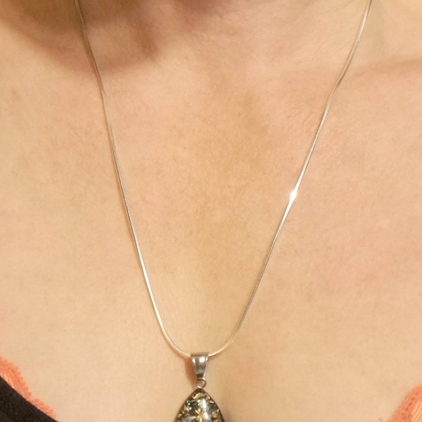 Diamond Cut Snake Chain, 1.5mm Mirror Snake Chain, Sterling Silver ...