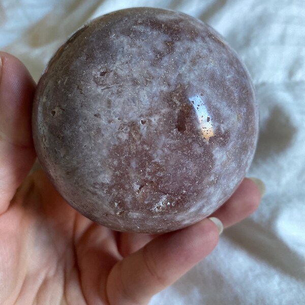 Pastel Blue Ocean Jasper Sphere - Etsy