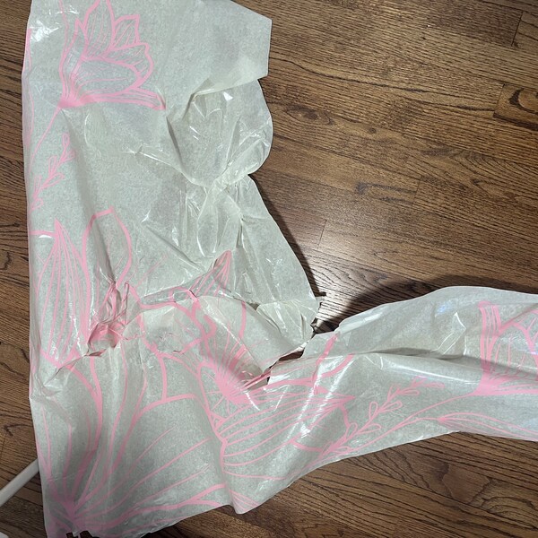 Line Drawing Corner Wall Decals, Accent Floral Line Drawing Corner ...