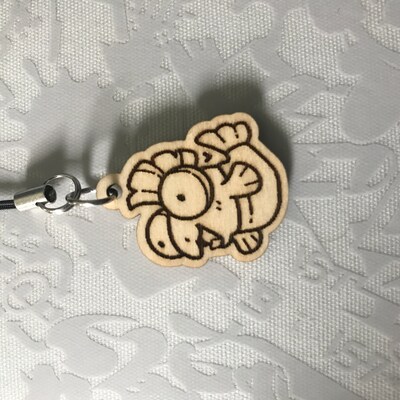 Splatoon 3 Little Buddy Smallfry Small Fry Mini Wood Phone Charms Wood ...