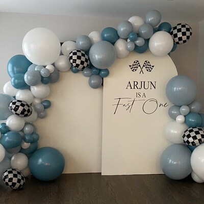 Oh Boy Baby Shower Decal, Balloon Arch Decoration, Party Arch Decal ...