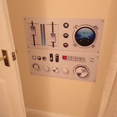 Space Wall Decal Space Ship Control Panel Wall Sticker - Etsy