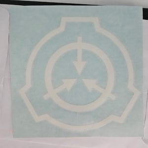 SCP Foundation Logo Die Cut Decal Sticker - Etsy