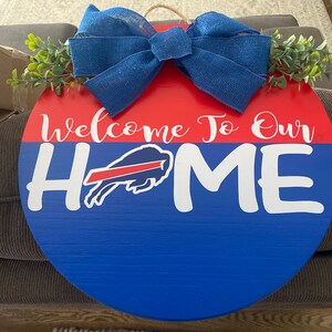 Buffalo Home Sign, Door Sign, Welcome Sign, Buffalo NY, Buffalo Decor ...