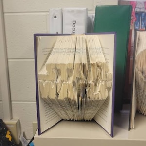 Full Upper and Lower Case Alphabet MEDIUM Size Book Folding Patterns ...