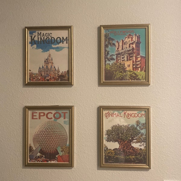 Retro Disney Prints, Walt Disney World Retro Prints, Retro Disney ...