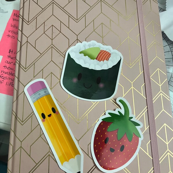 Kawaii Bubble Tea Die Cut Stickers Cute Boba Tea Sticker Waterproof ...