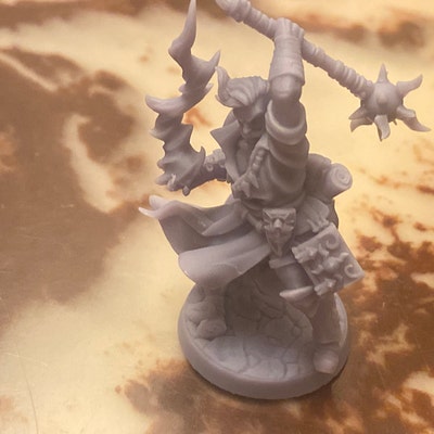 Marko Sol Justicar 25mm Base 3D Printed Resin Miniature Tabletop Role ...