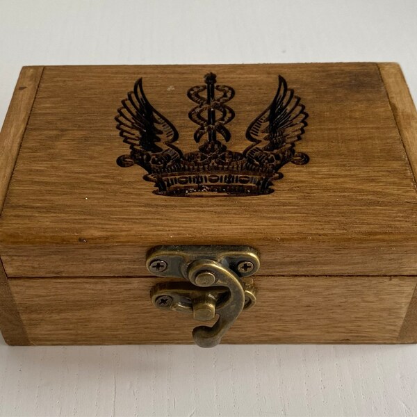 Gothic Ring Bearer Box Skulls Ring Box Halloween Wedding Ring Box Black ...