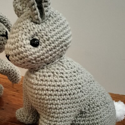 Crochet Pattern Realistic Bunny Rabbit Amigurumi English PDF - Etsy