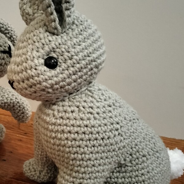 Crochet Pattern Realistic Bunny Rabbit Amigurumi English PDF - Etsy