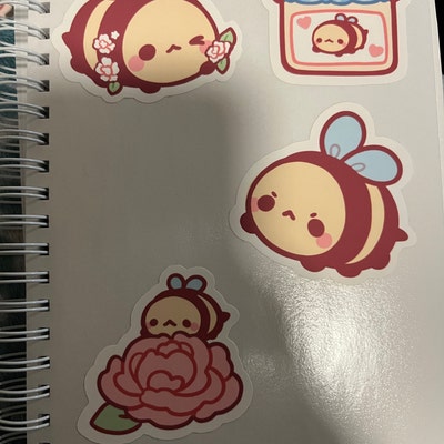 Cute Bee Sticker Pack Stickers Cute Decal Cut - Etsy UK