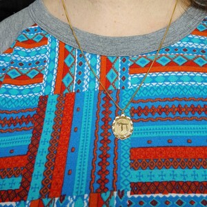 Chai Necklace Gold Filled Chai Necklace, Jewish Necklace, Oval ...